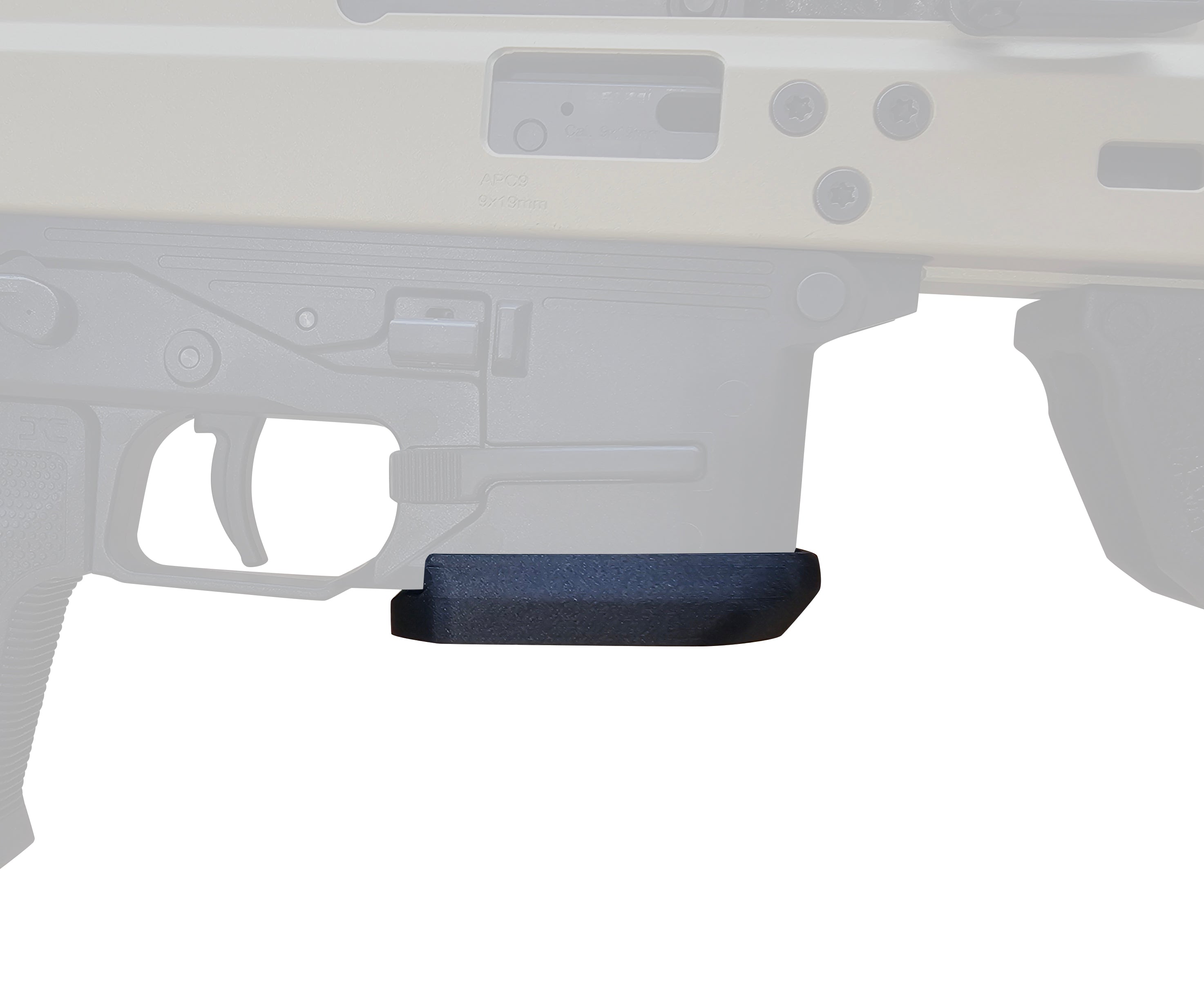 Magwell - B&T APC9, GHM9, SPC9 (Standard Lower) – Lupus 9 Labs