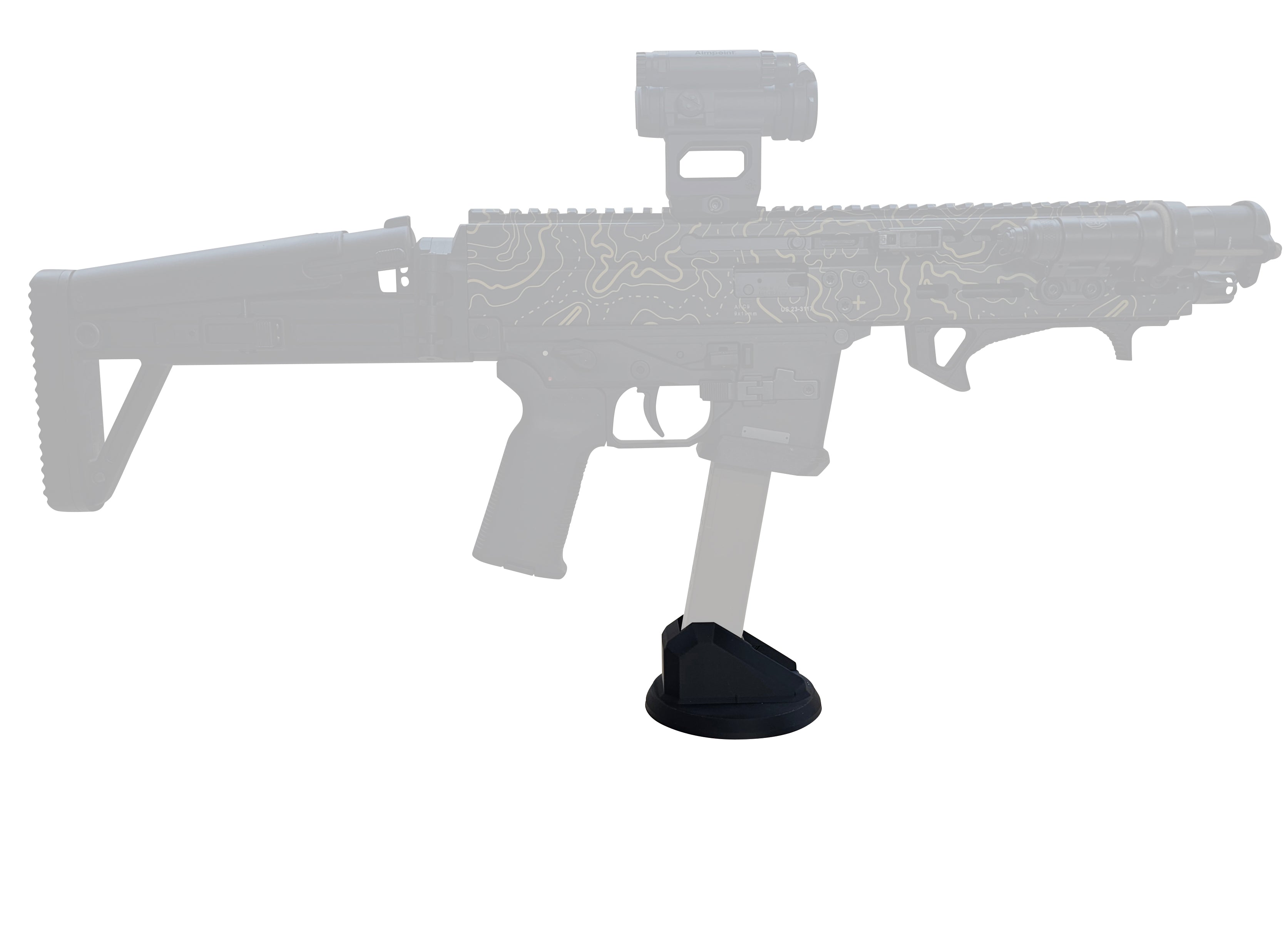 Display Stand - Glock 31 Magazine+ 2 Basepad – Lupus 9 Labs